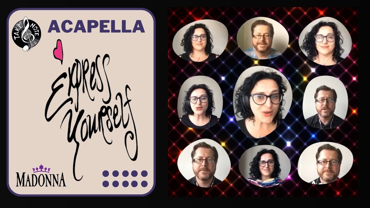 Express Yourself & Vogue Madonna Acapella - YouTube