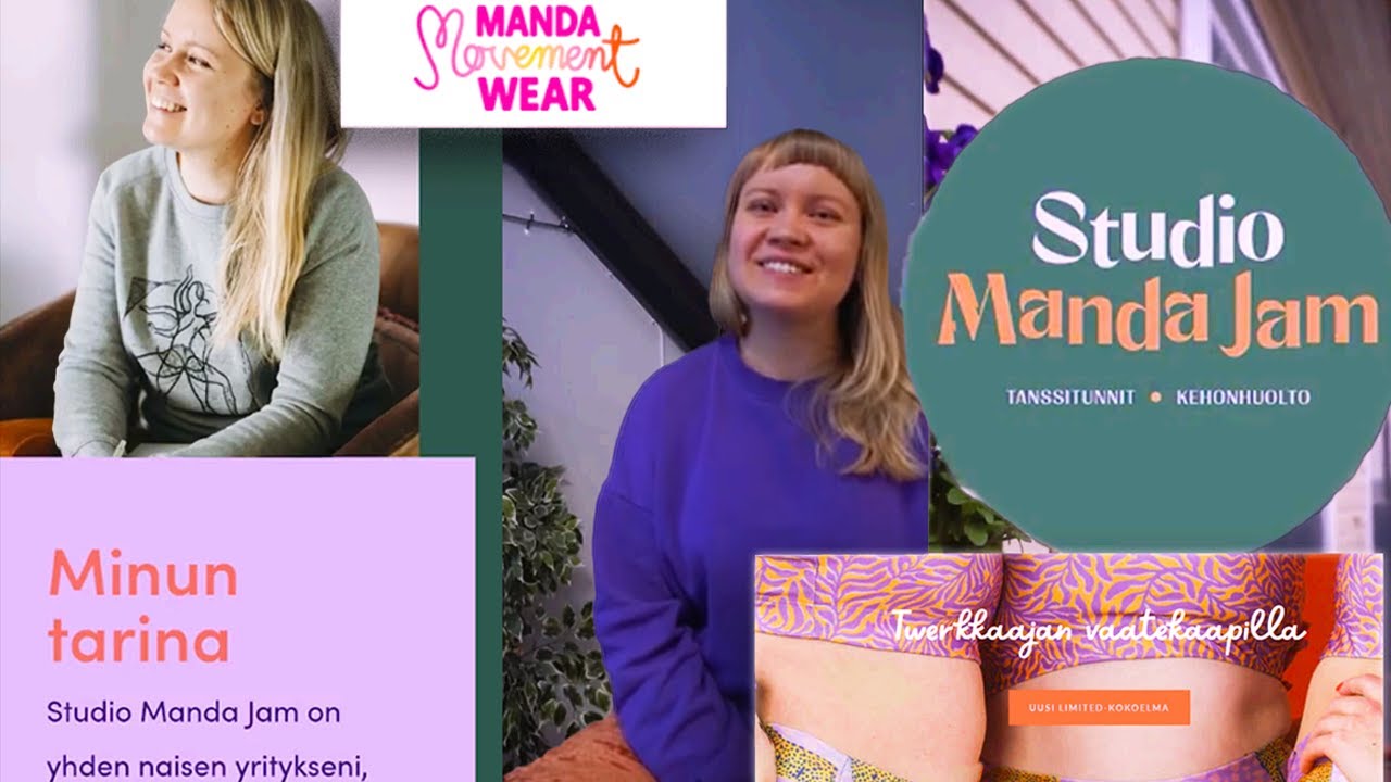 Yrittäjätarinat: Haastattelussa Studio MandaJam & Manda Movement Wear ...