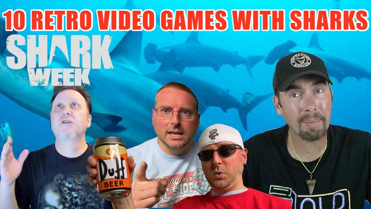 10 Retro Video Games With Sharks!!! - YouTube