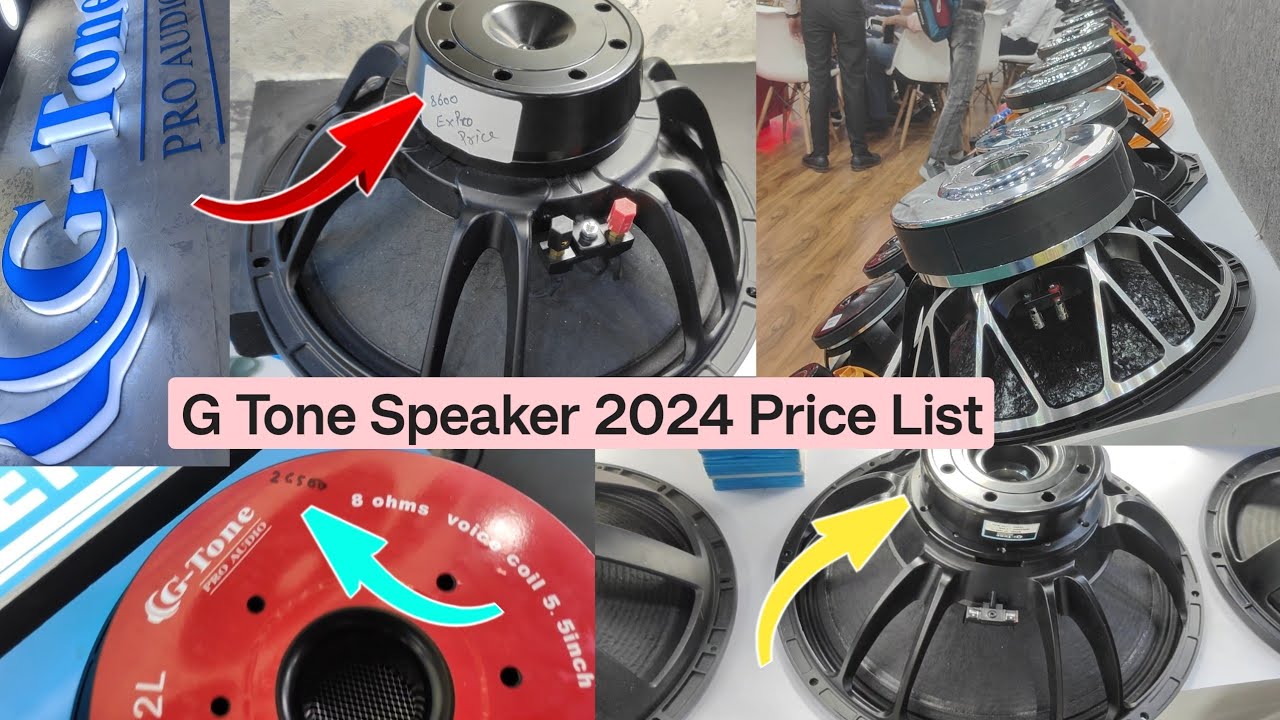 G-Tone Speaker | Price List 2024 | budget range Speaker | - YouTube