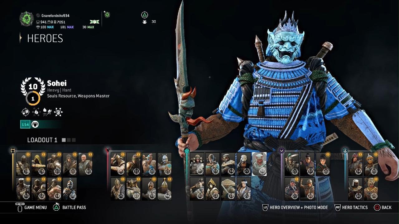 Sohei fashion-For Honor - YouTube