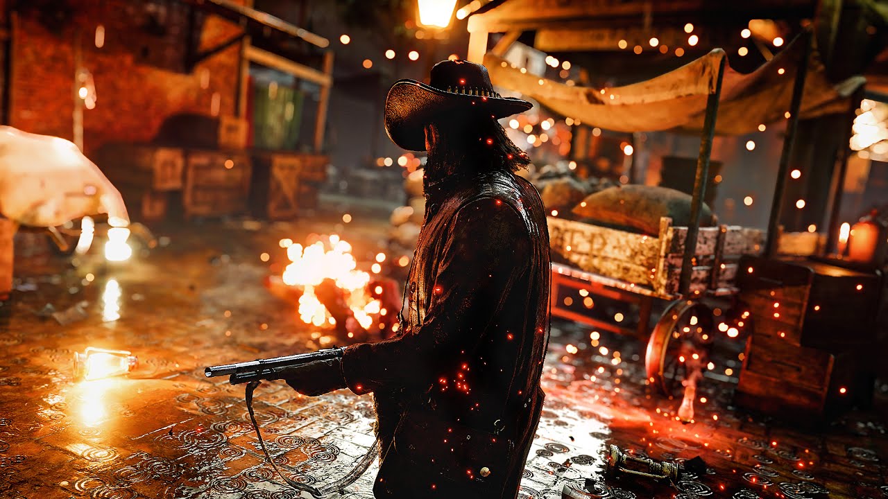 [4K60] Red Dead Redemption 2 Stunning Ray Tracing Graphics MOD ...