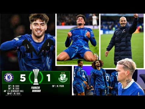 Yes This Is The Bluess Again💙💙Chelsea 5-1 Shamrocks😩 Marc Gui ⚽️⚽️⚽ ...