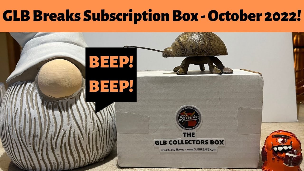 GLB Breaks Baseball Card Subscription Box for October! - YouTube