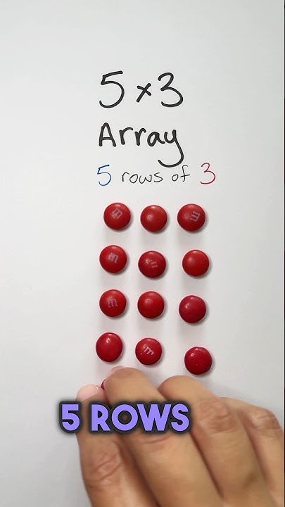 Multiply with Arrays 💫 #3rdgrade #mathhelp #handsonlearning - YouTube