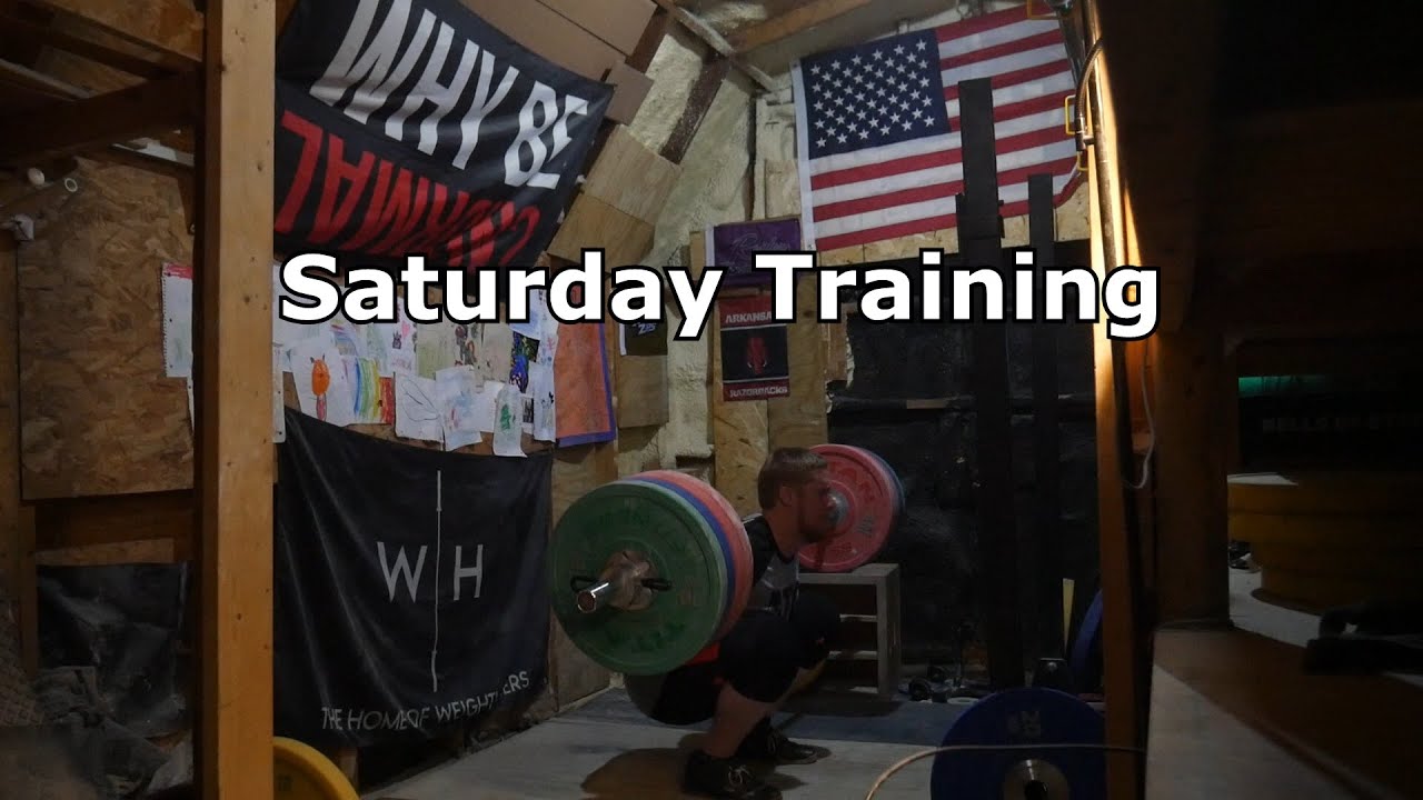Saturday Training - Olympic Weightlifting Training - YouTube