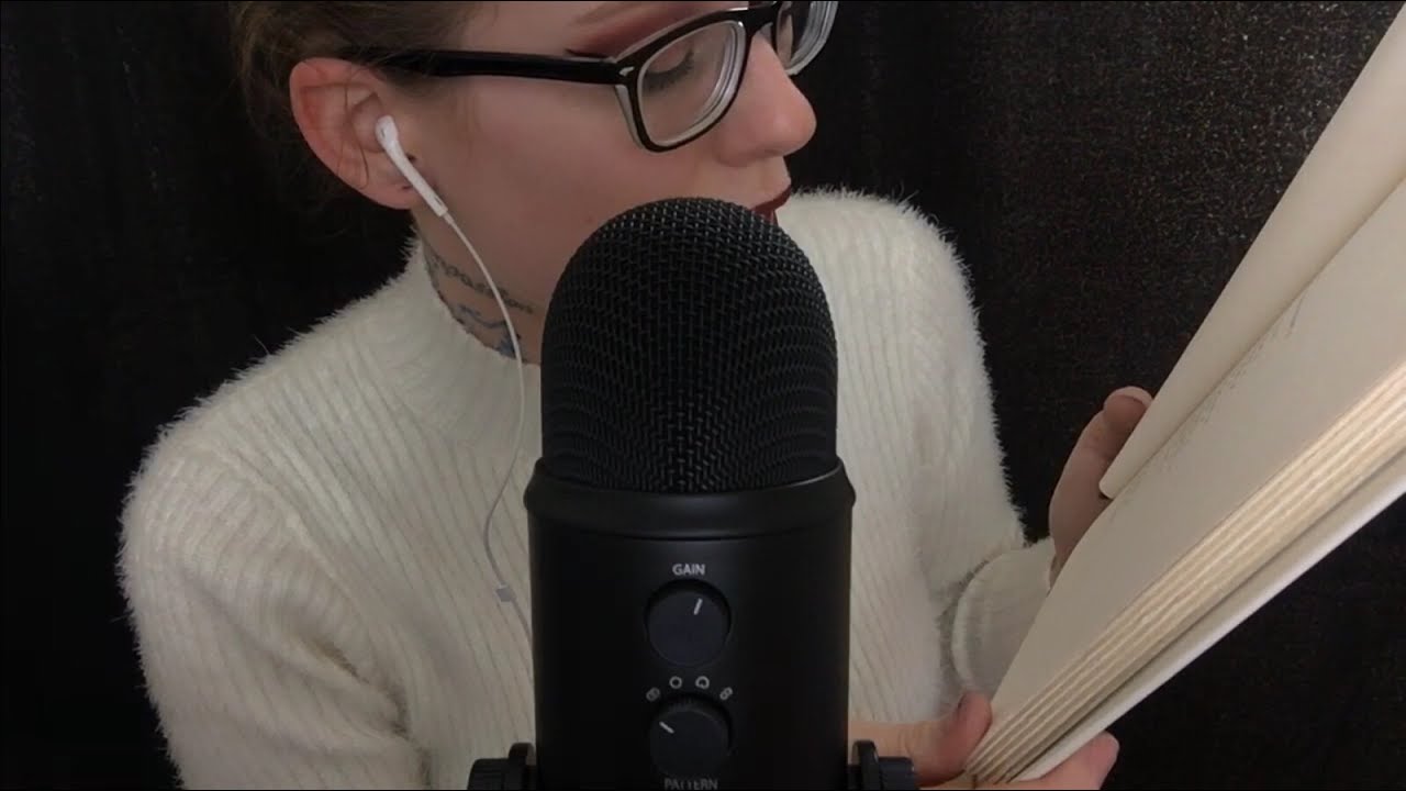 ASMR Reading You To SLEEP | With Famous POETRY (Binaural, Ear To Ear ...
