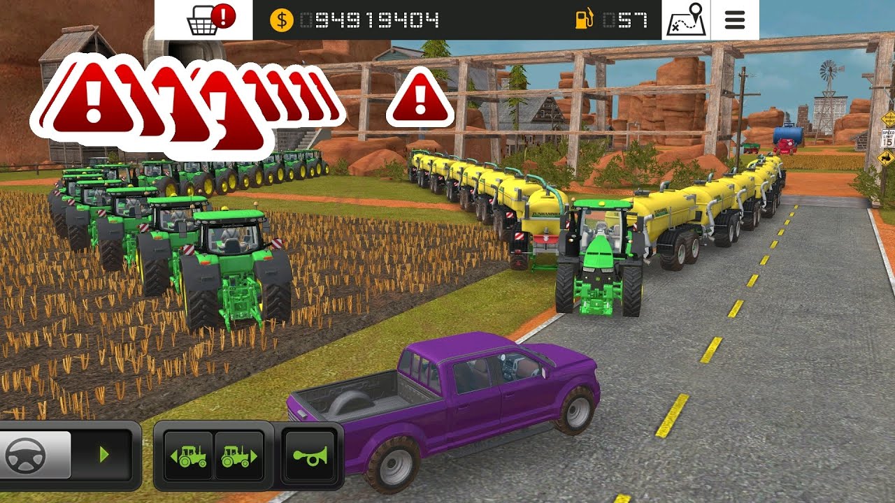 Farming Simulator 18 Combine Many Fertilizer Tank With New John Deer ...