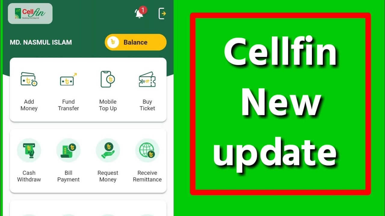 Cellfin New update।। cellfin solution।। binimoy ivac fee - YouTube