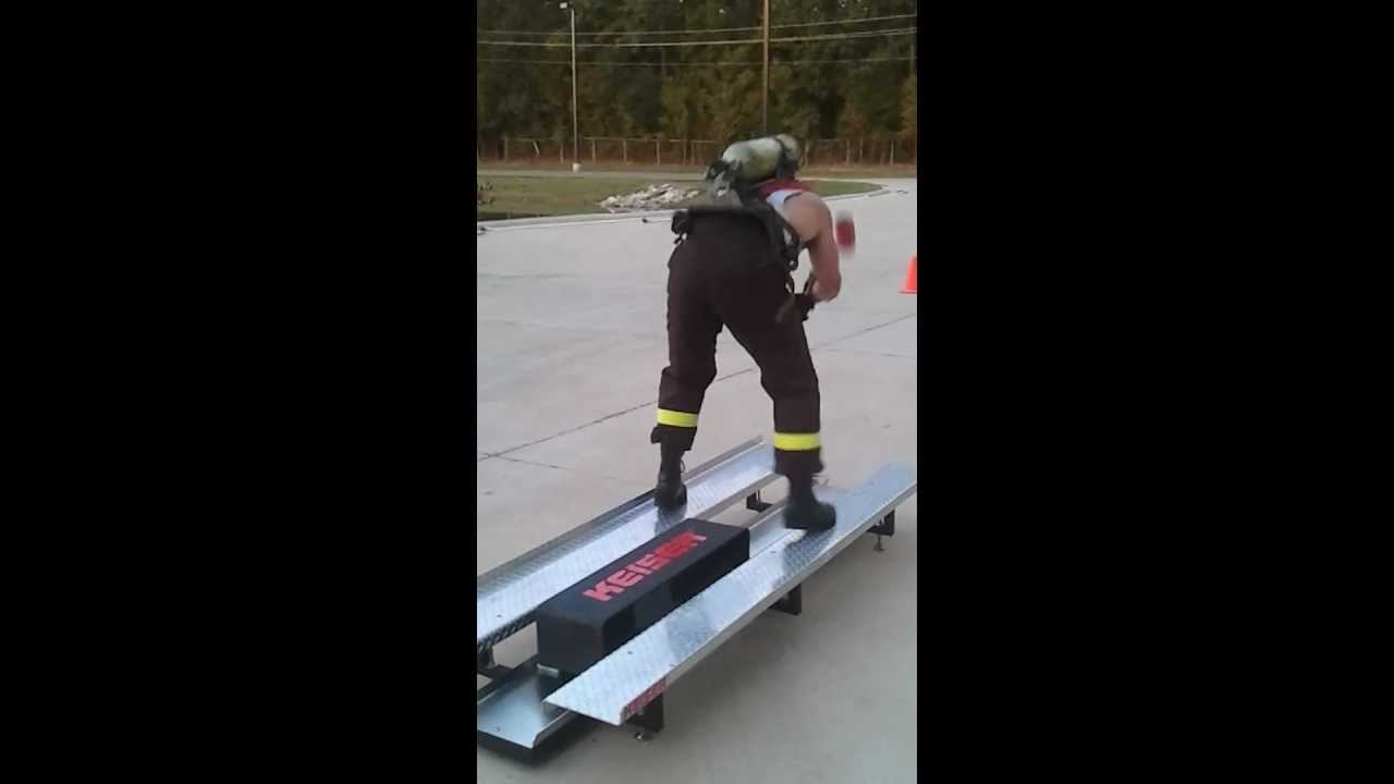 Firefighter Combat Challenge Training - YouTube