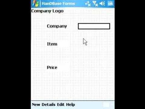 HanDBase 4 Tutorial: Graphics on a Form (Pocket PC) - YouTube
