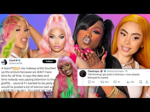 ‼️Cardi B EXPOSES her Nicki Minaj Obsession! Cleo EXPOSES Ice Spice for ...