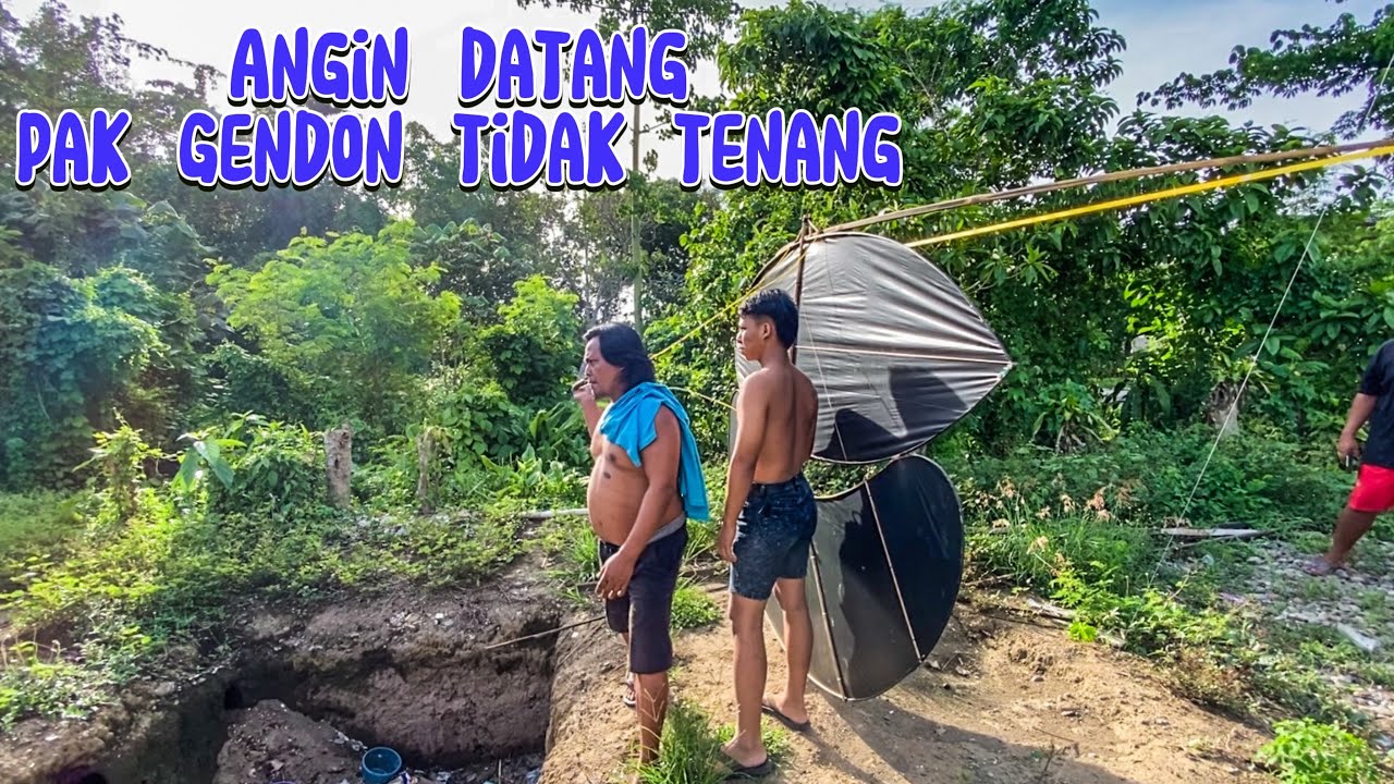 PAK GENDON - Seminggu Baru Bisa Terbang Layangan 😀 - YouTube