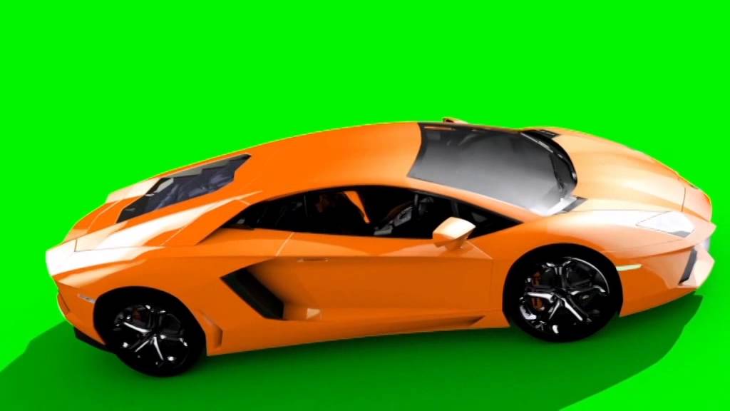 Green Screen Supercar Lamborghini Aventador HD - Footage PixelBoom CG ...