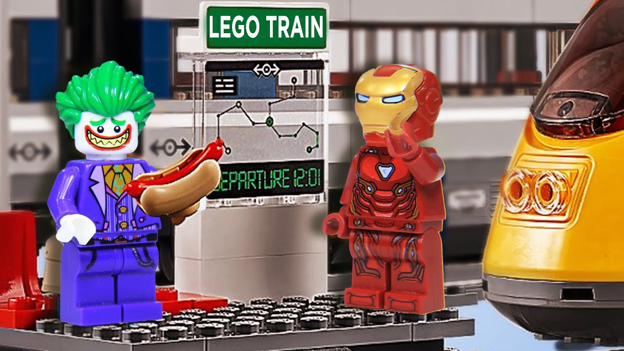 LEGO Train Iron Man Transformations Fail - YouTube