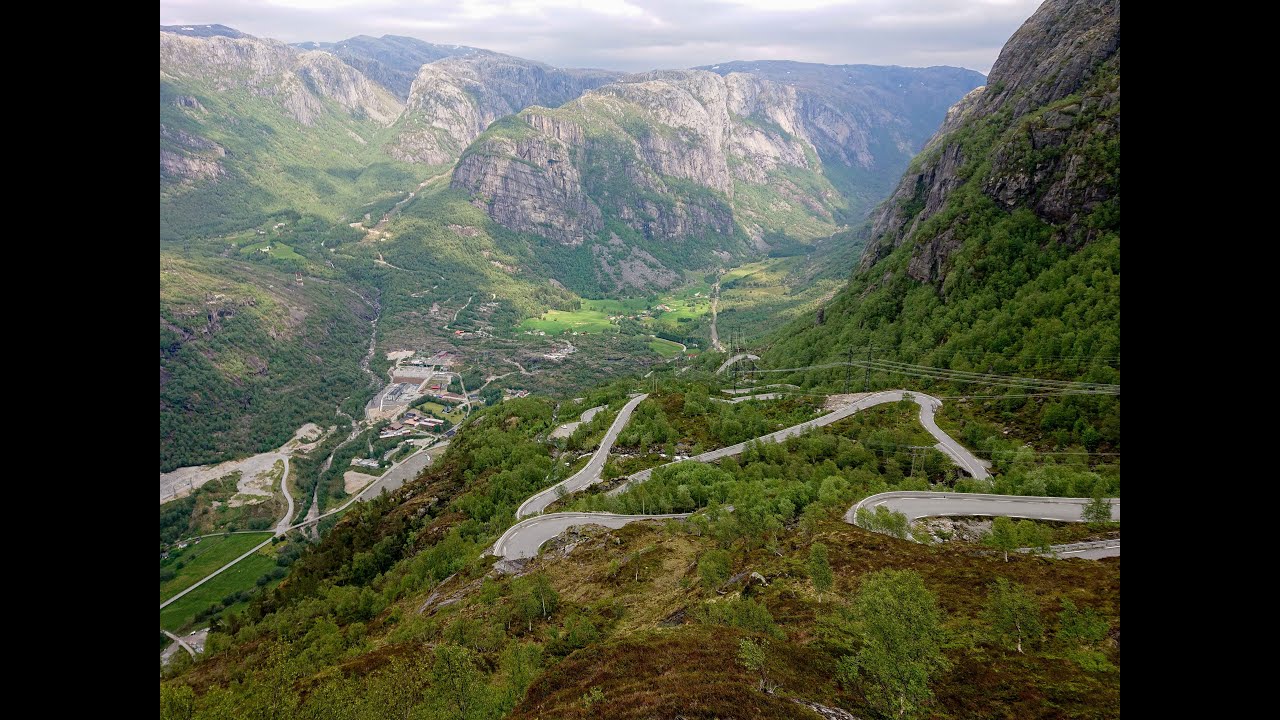 Lysebotn to view point - YouTube