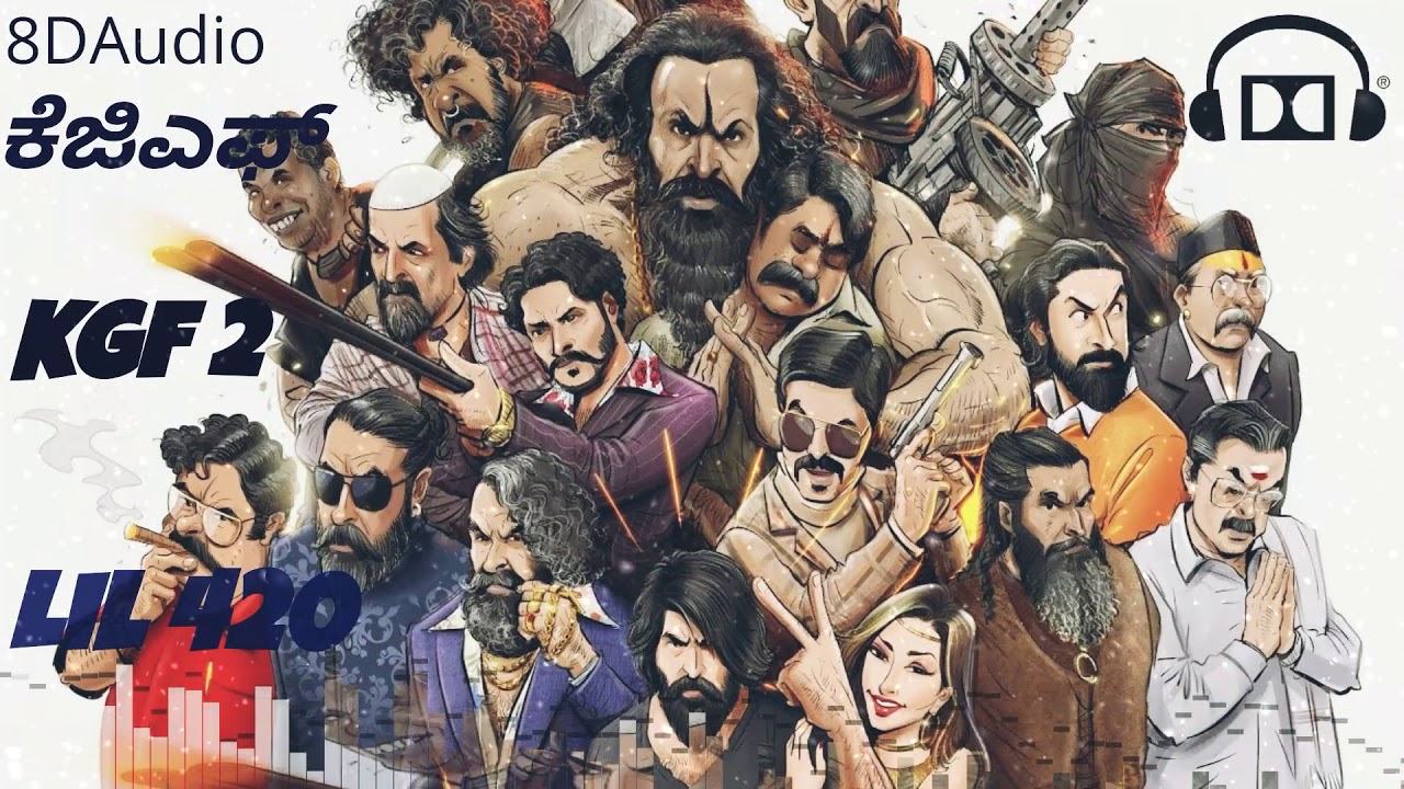 KGF CHAPTER 2 THEME SONG | OFFICIAL AUDIO ™|PROD. BY LIL 420©|KGF #BGM ...