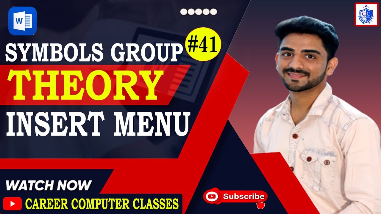 Symbols Group Theory In MS Word #41 |Complete Tutorial In Hindi| #hindi ...