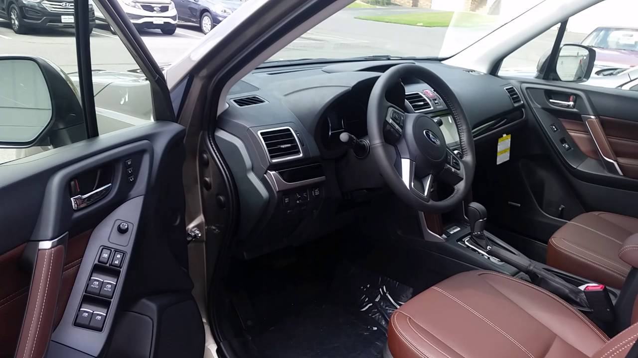 2017 Subaru Forester Touring Sepia Bronze - YouTube