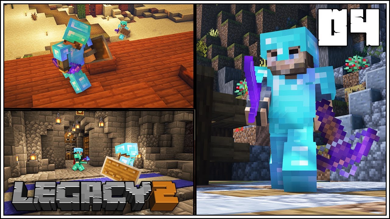 Legacy SMP - Episode 4 - BLOOD NIGHTS [Minecraft 1.16 Survival ...