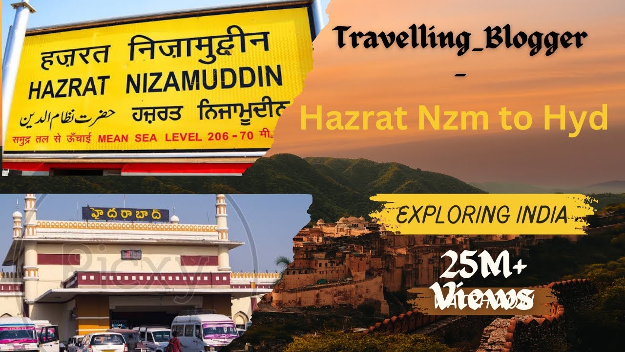 Delhi to Hyderabad Vlog | Secunderabad Rajdhani Express ( @travelling ...