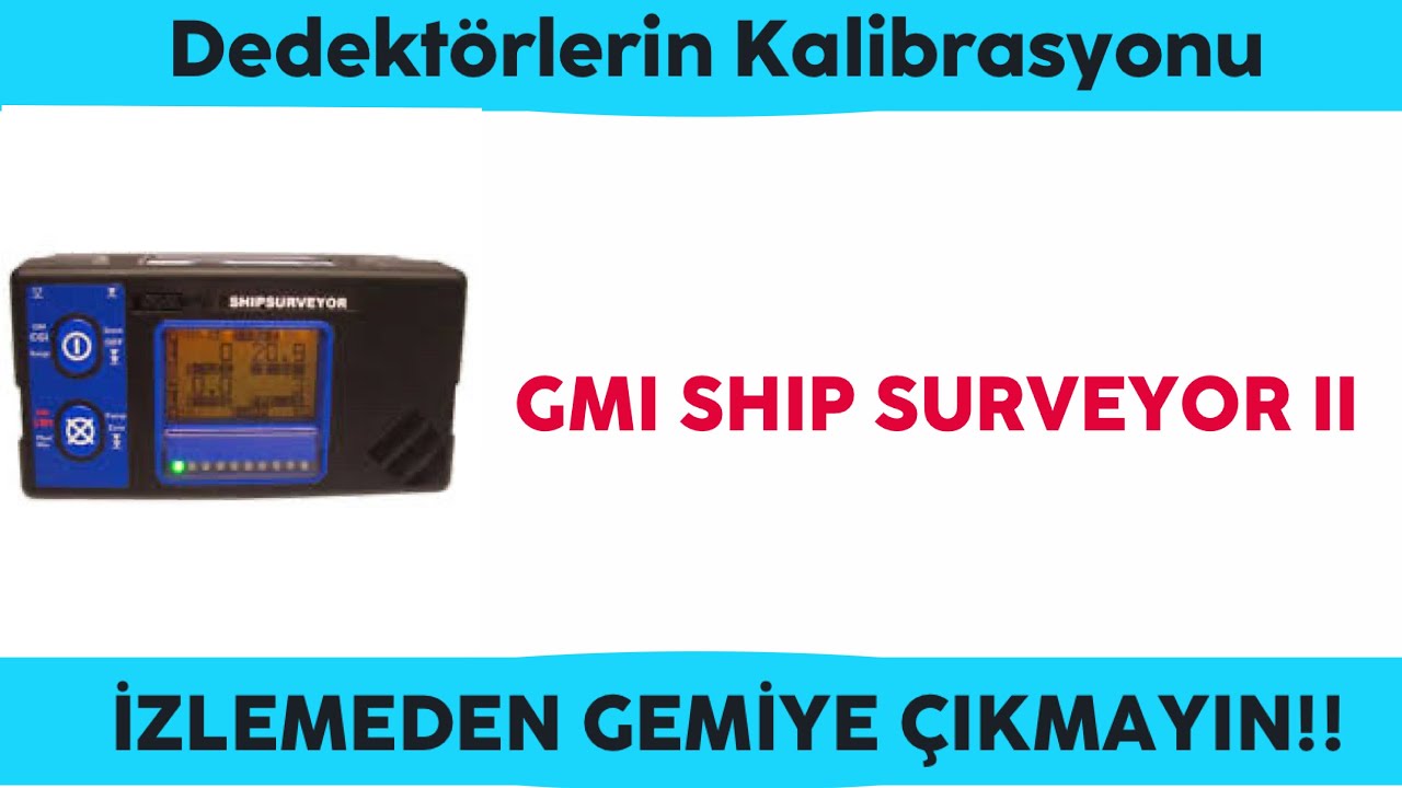 GMI SHIP SURVEYOR II KALİBRASYON - YouTube