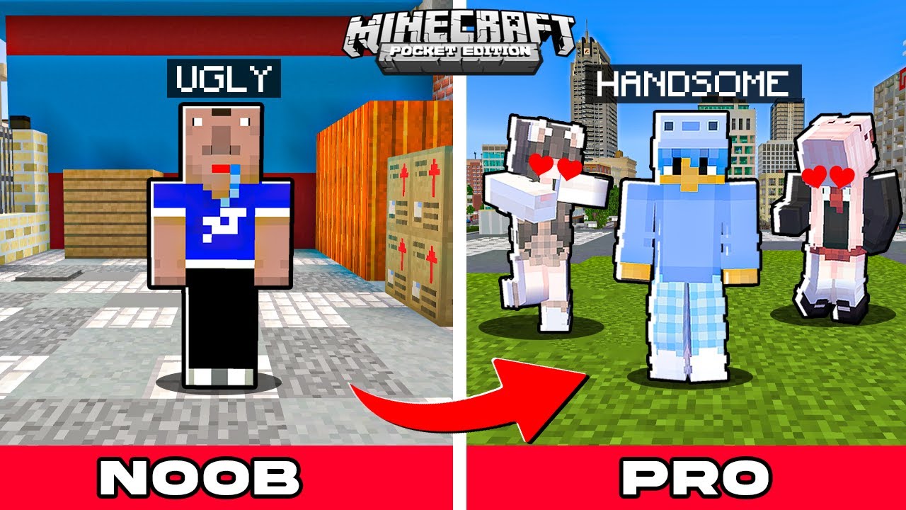 I Become Ugliest person In Minecraft... - YouTube