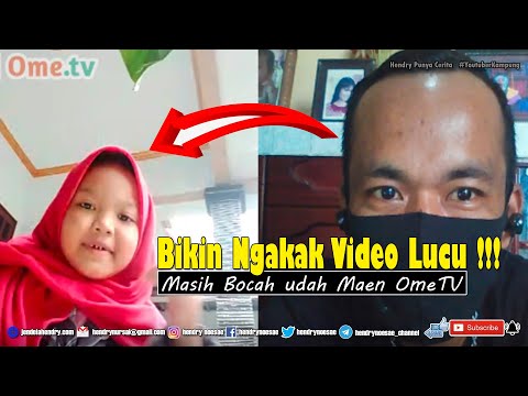 Bikin Ngakak Video Lucu !!! Masih Bocah udah Maen OmeTV - Ome.TV