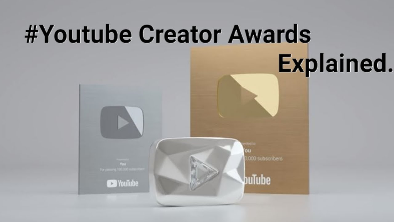 Youtube Creator Awards Explained - YouTube