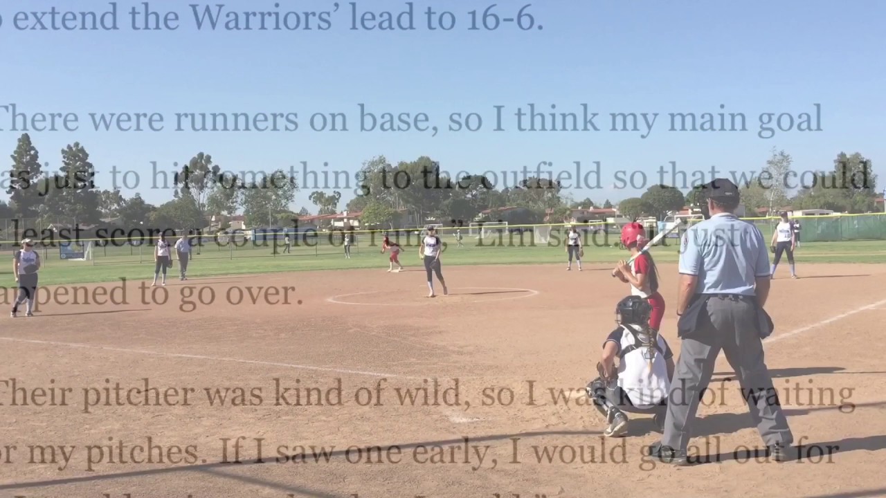 Kaitlyn Lim Woodbridge vs. Corona del Mar - YouTube