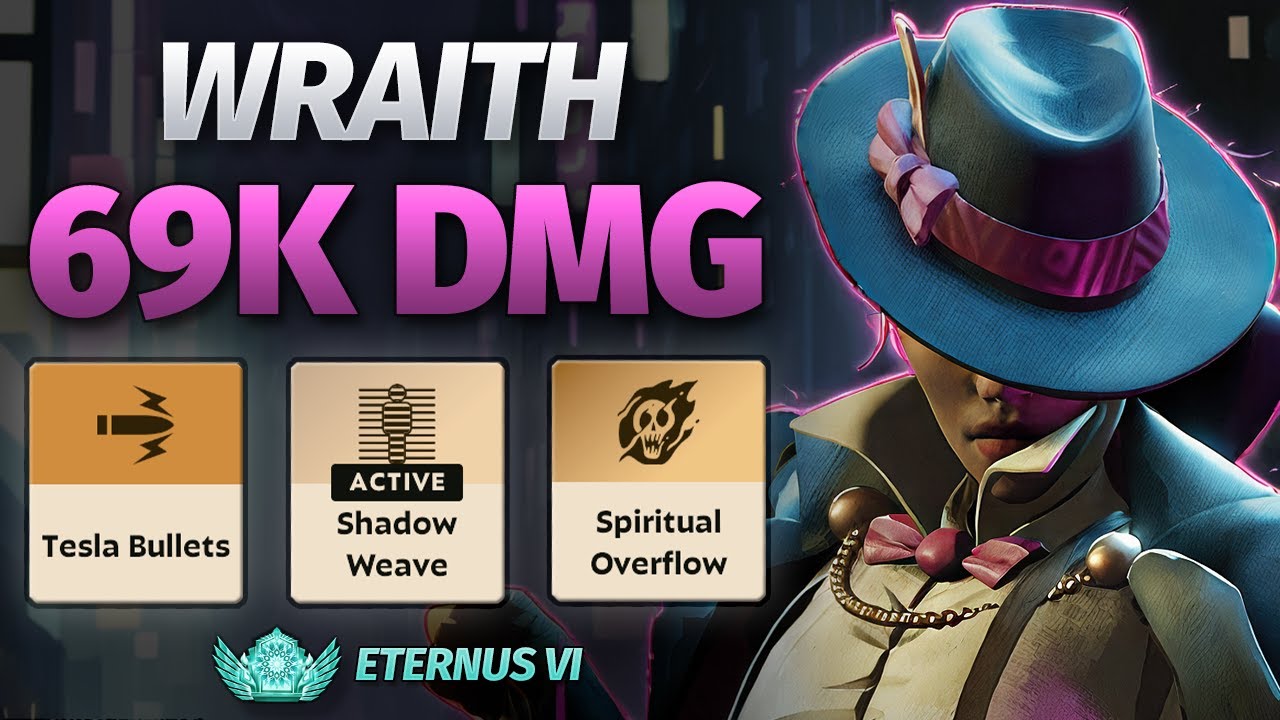 Wraith: GUN DAMAGE Build, Eternus Ranked Deadlock Replay - YouTube