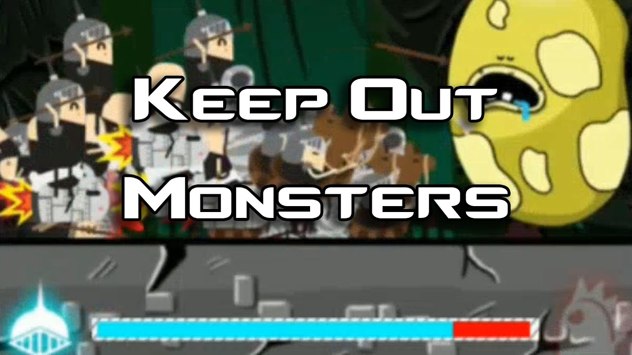 Keep Out Monsters Clicking Game | First Impressions - YouTube