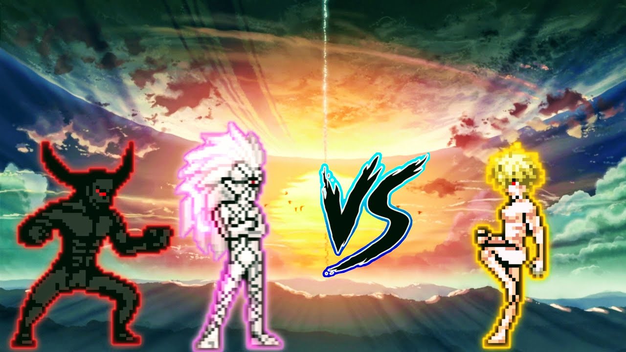 Boros Final Form & Monster Garou VS Adam in Jump Force Mugen - YouTube