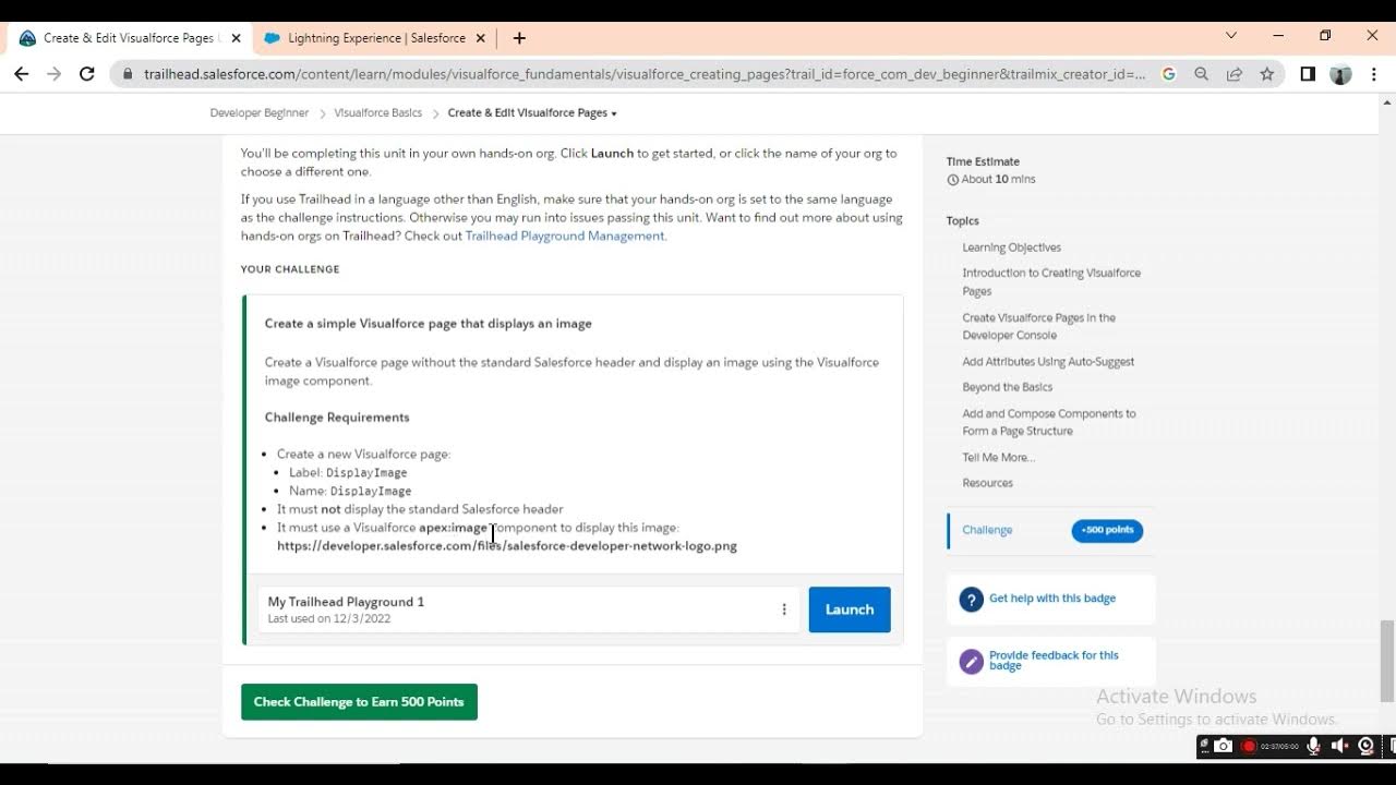 Visualforce Basics Create And Edit Visualforce Pages Youtube