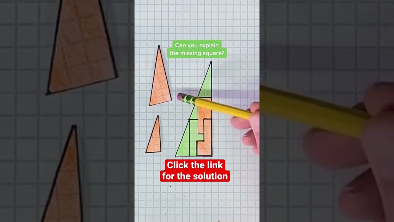Can you solve for the missing square? - YouTube