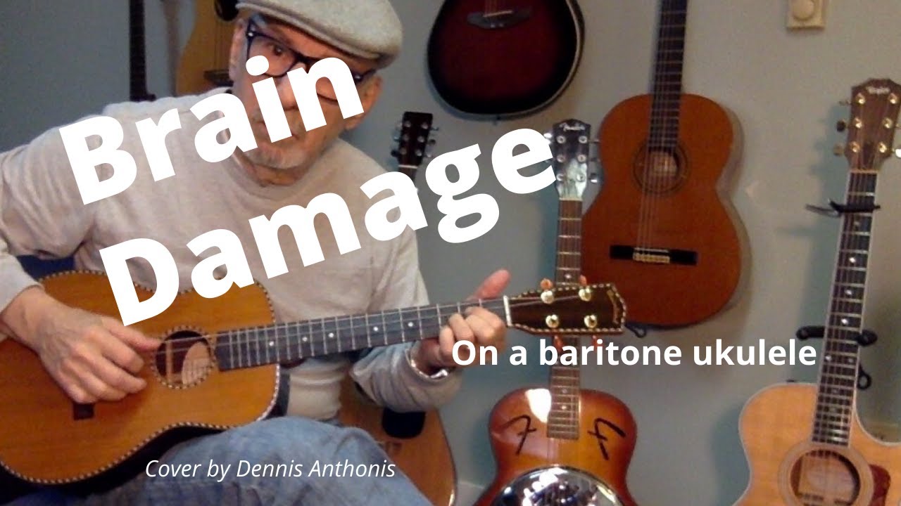 "Brain Damage" On A Baritone Ukulele - YouTube