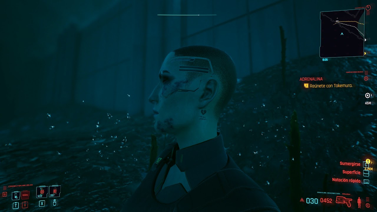 Cyberpunk 2077 encontrar el Cuerpo de Meredith Stout - YouTube