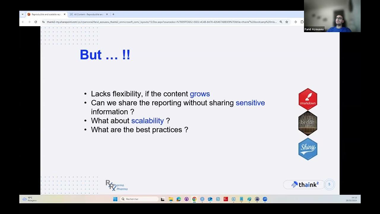 Reproducible and scalable reporting using RMarkdown & heddlr - YouTube