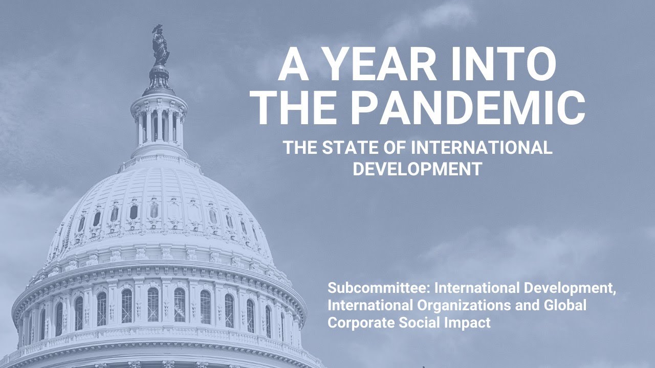 A Year into the Pandemic: The State of International Development - YouTube