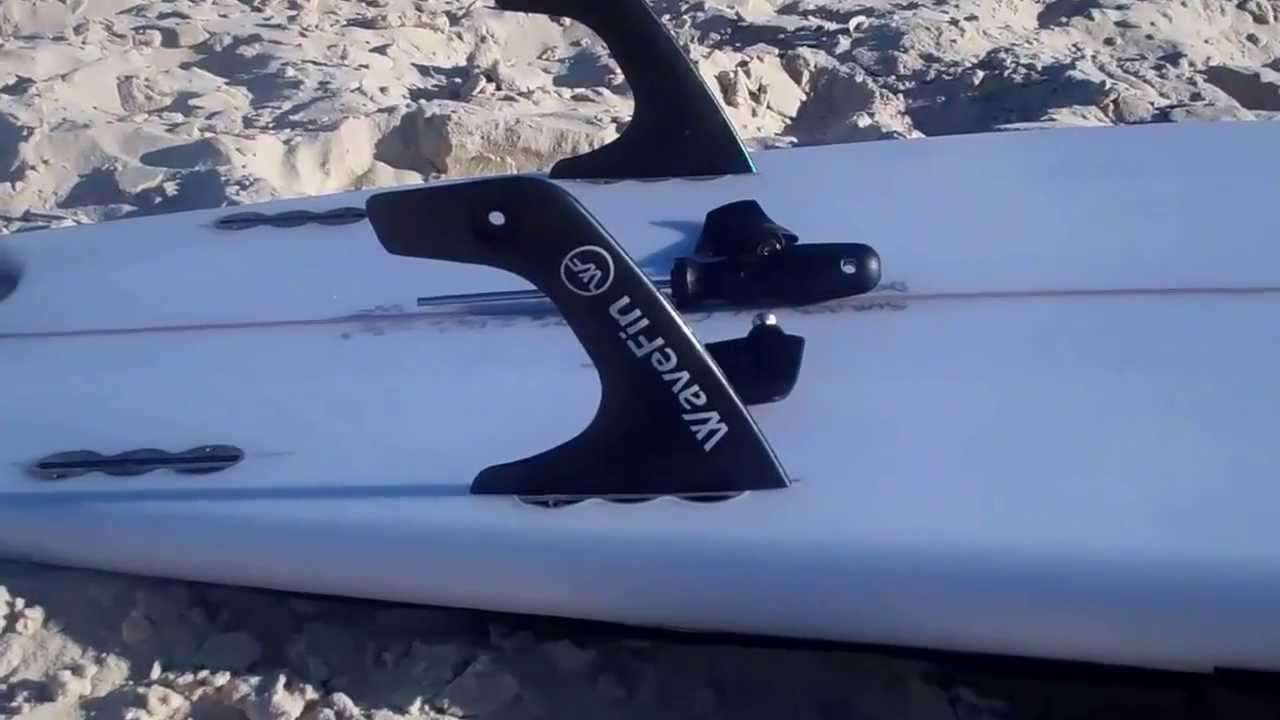 The world's first The Original Adjustable Wing Twin Fin. WaveFin World ...