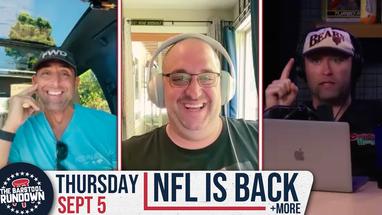 NFL Football Is Back - Barstool Rundown - September 5th, 2024 - YouTube