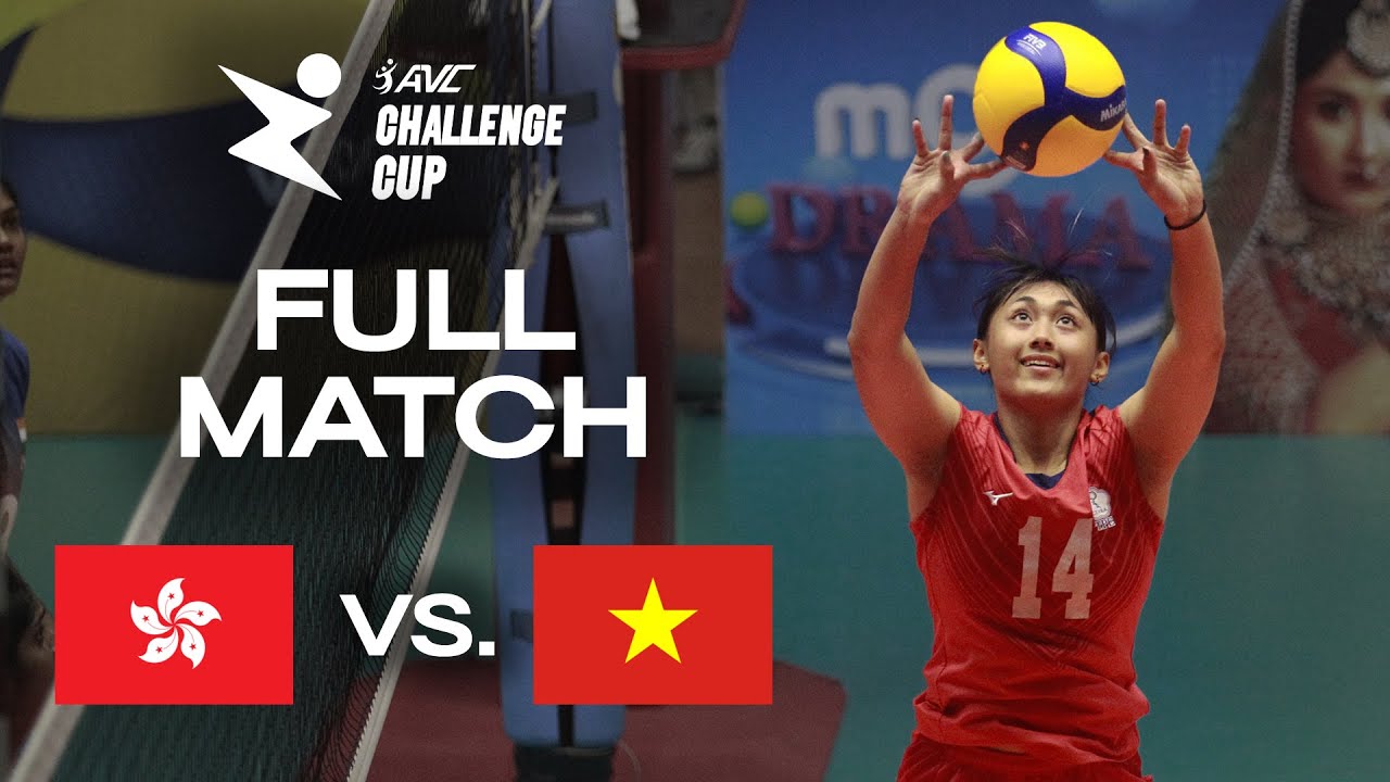 🇭🇰 HKG vs. 🇻🇳 VIE - AVC Challenge Cup 2024 | Pool Play - presented by ...