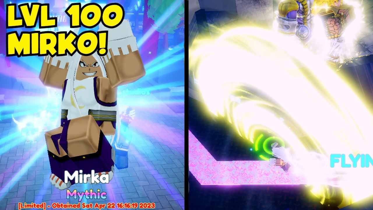 LVL 100 MIRKO SHOWCASE ANIME ADVENTURE! - YouTube