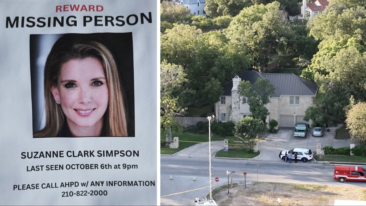 Search for missing mother Suzanne Clark Simpson focuses on wooded areas ...
