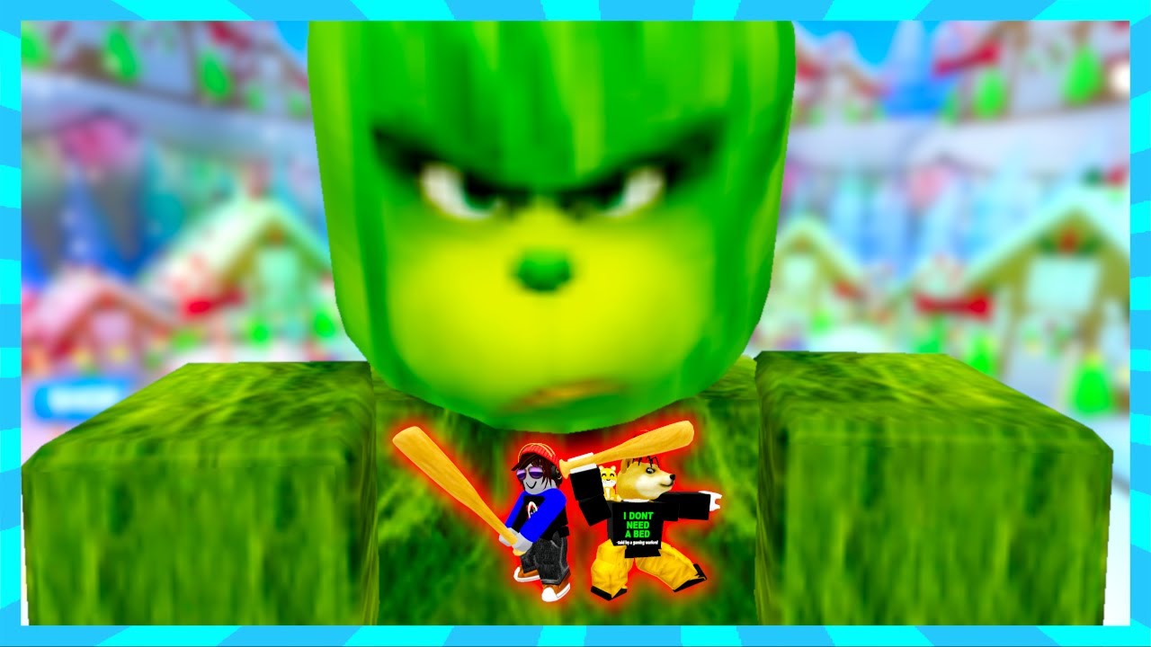 Saving Christmas From The Grinch! | The Grinch Story | Roblox - YouTube