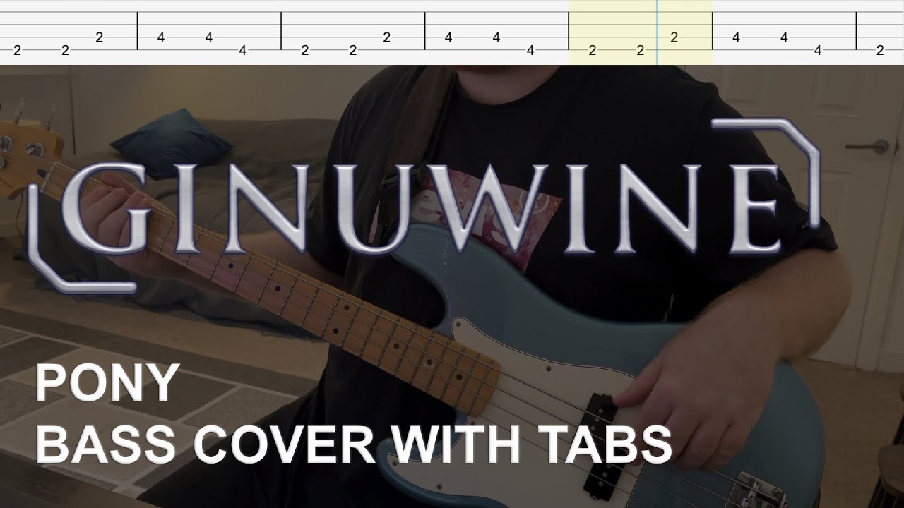 Ginuwine - Pony (Bass Cover with Tabs) - YouTube