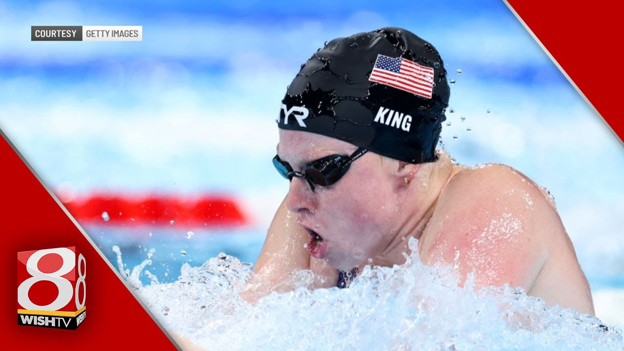 Memorable day for swimmer Lilly King in Paris Olympics - YouTube