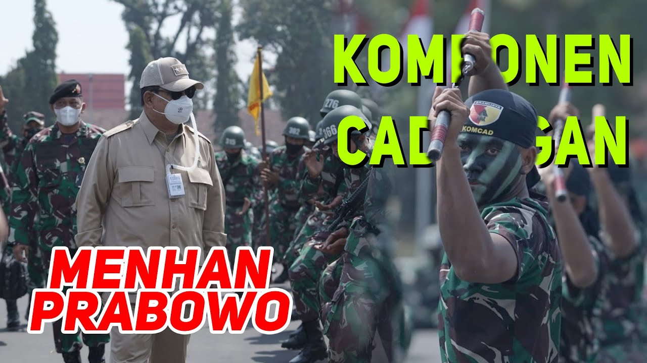 Menhan RI Saksikan Latihan Militer Siswa Komcad di Rindam V Brawijaya ...