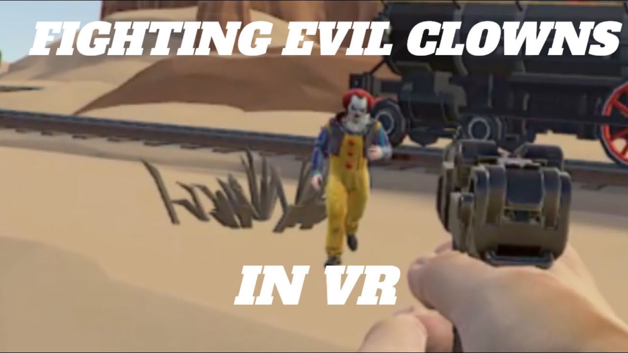 Fighting a Horde of CLOWN ZOMBIES in Pavlov VR - YouTube