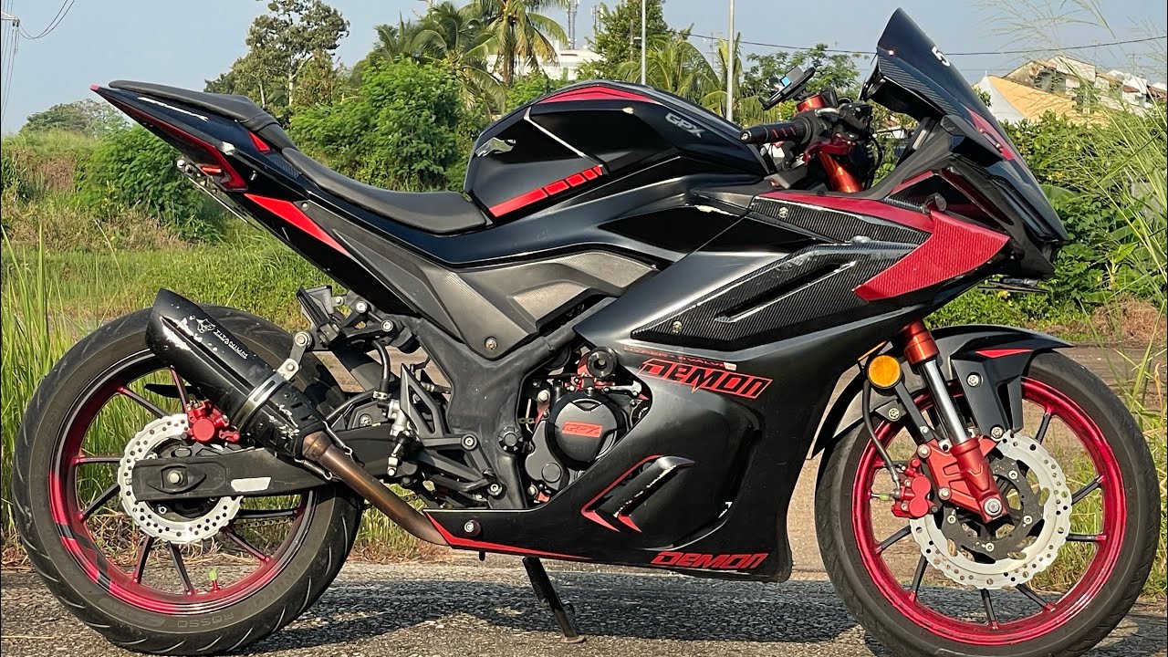 Tutorial buka coverset Gpx Demon Gr200 Part 2 - YouTube